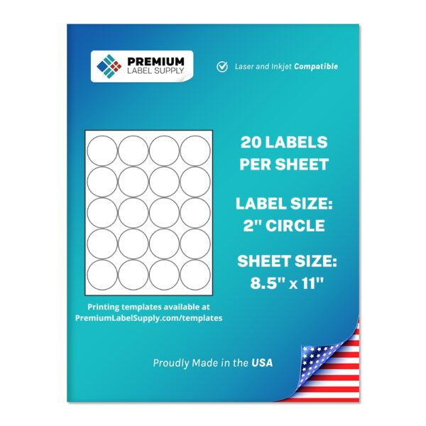 2″ Circle Labels - Bulk & Wholesale Shipping Labels Manufacturer ...
