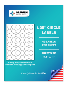 1.25″ Circle Labels - Premium Label Supply